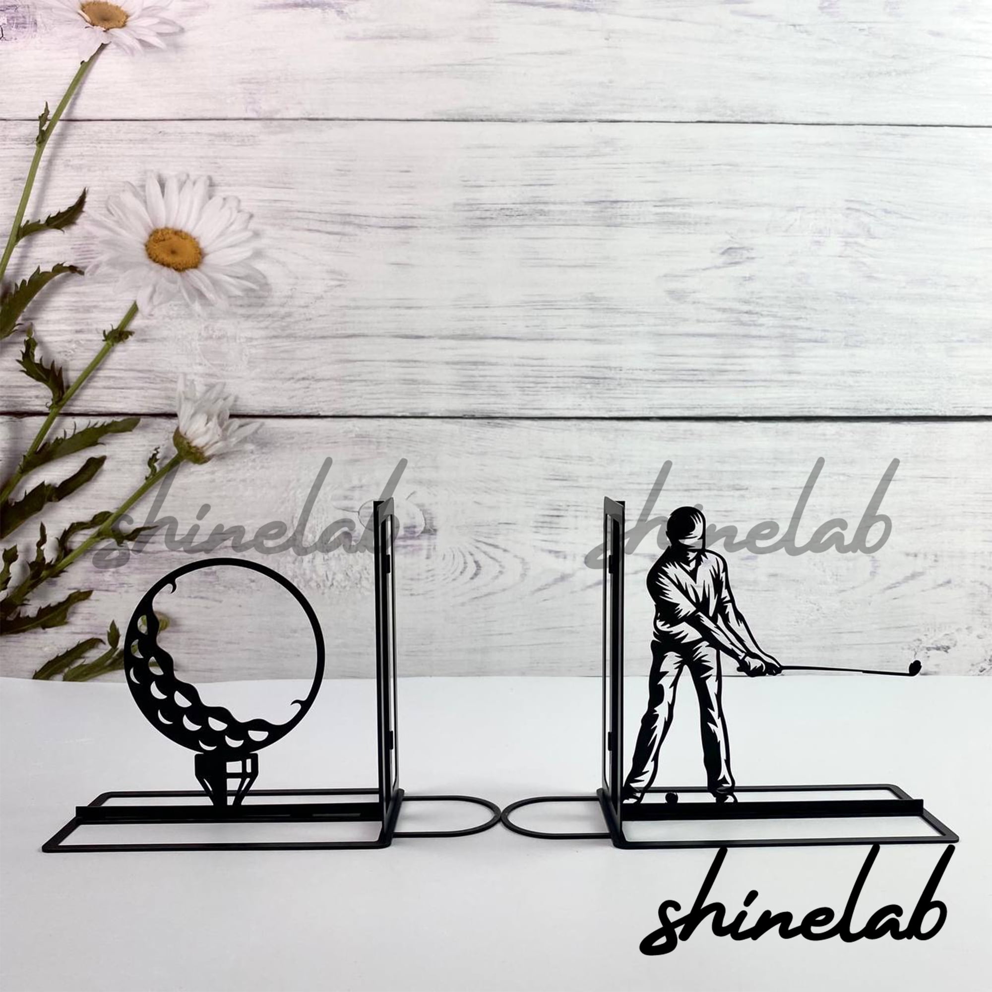 Shinelab Hummingbird Metal Bookends Bird Pet Name Bookend, Animal Desk ...