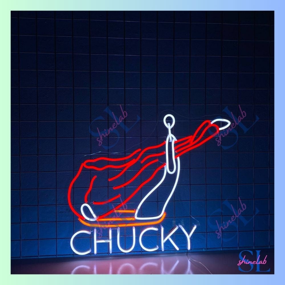 Shinelab Iberico Neon Light, Meat Iberico Led Light, BBQ Neon Light ...