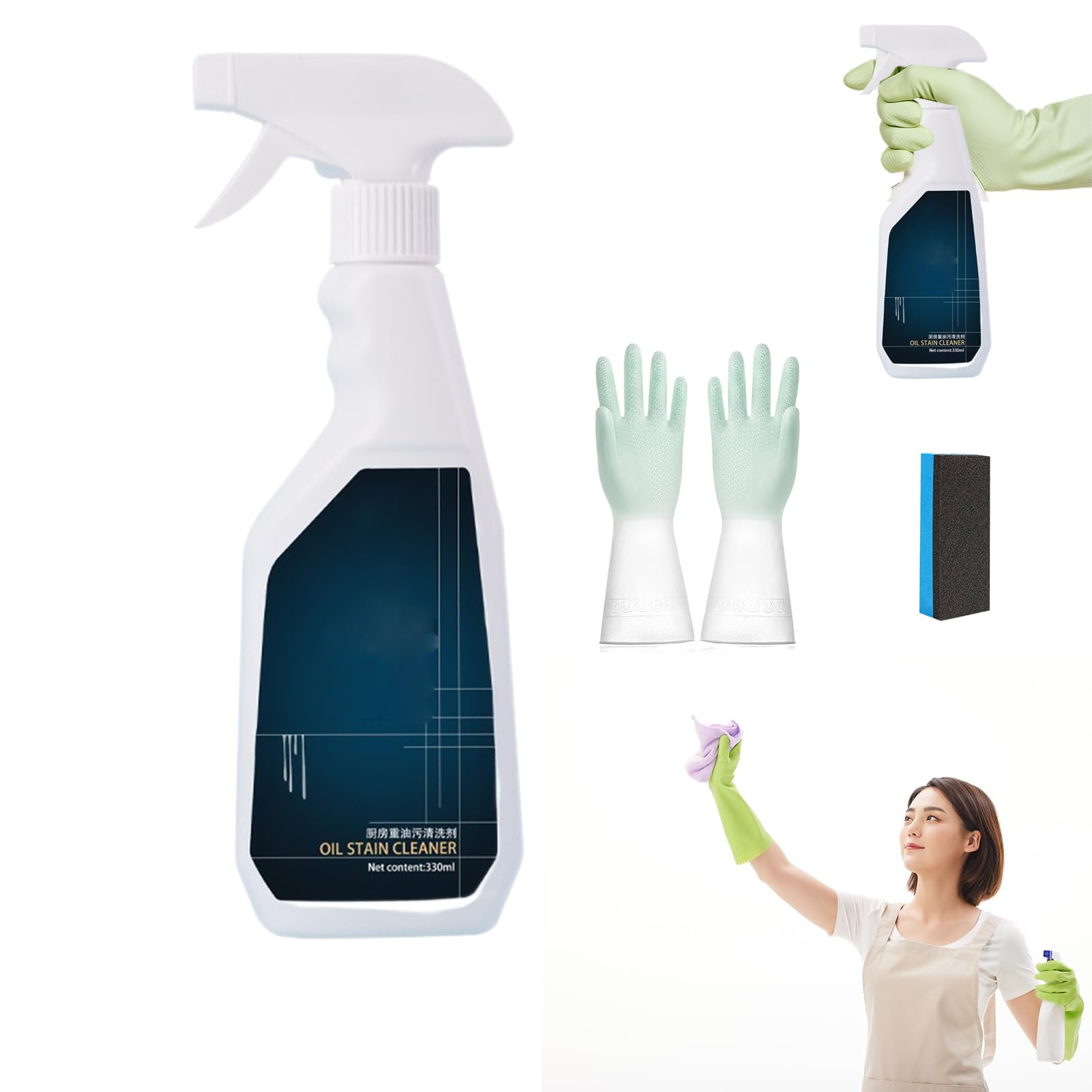 Shinepro Oil Stain Removal, Shinepro Kitchen Cleaner Spray, Shinepro ...