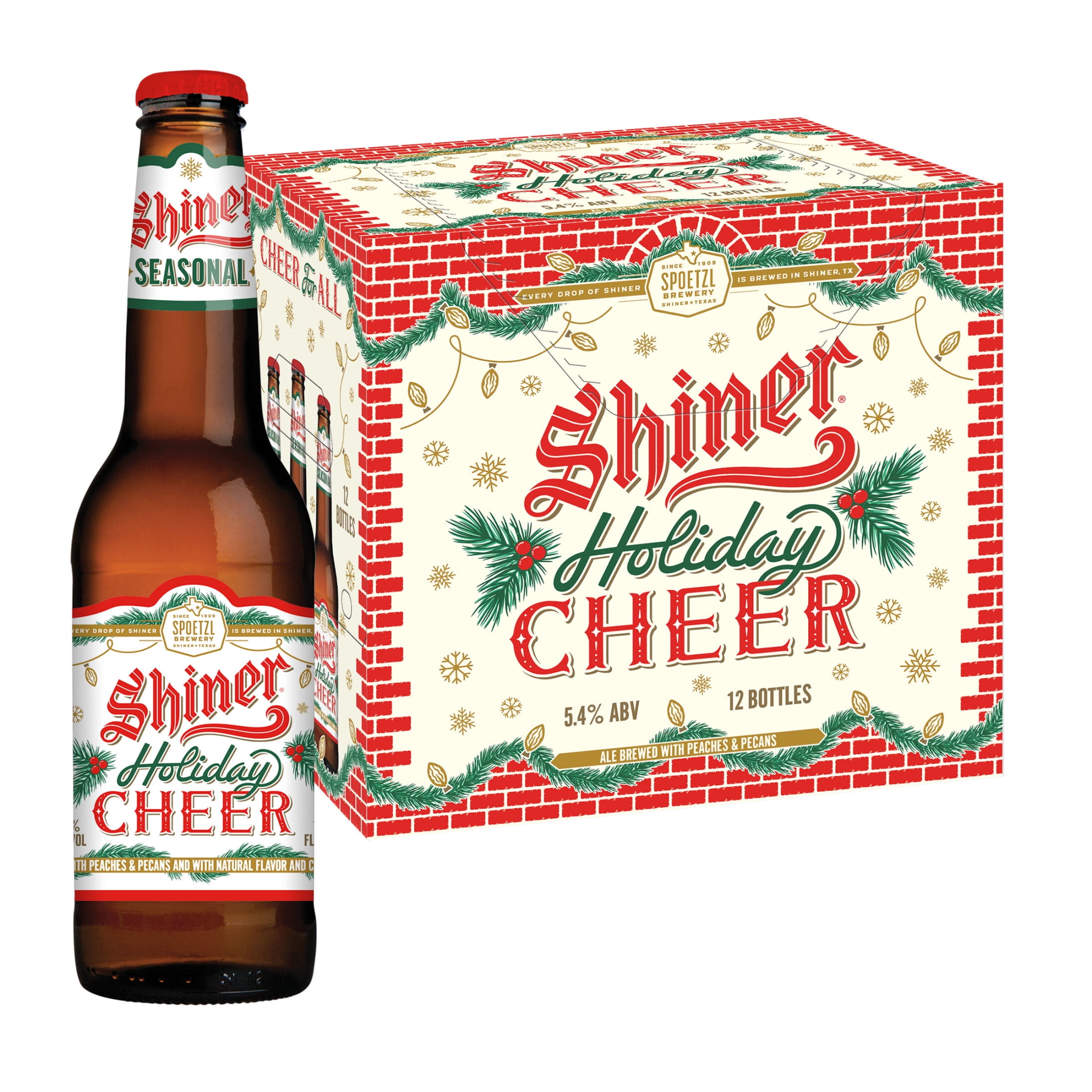 Shiner Cheer Craft Beer, 12 pack, 12 fl oz Can, 5.4% ABV - Walmart.com