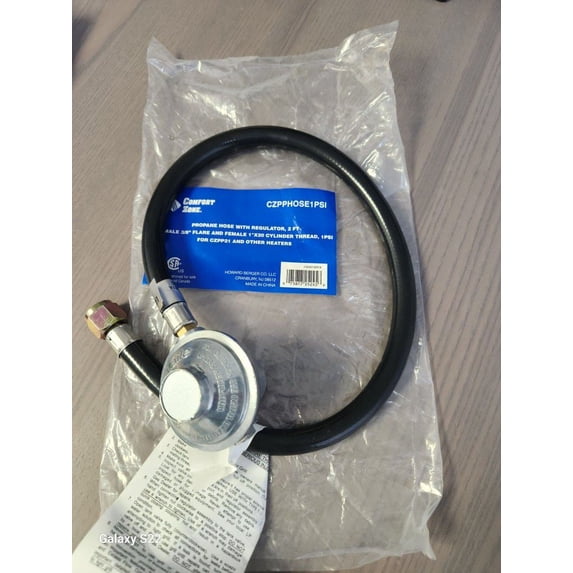 Shinestar SH-2FT-PR 2 ft, Black 3/8" Female Flare Gas Line Connector ...