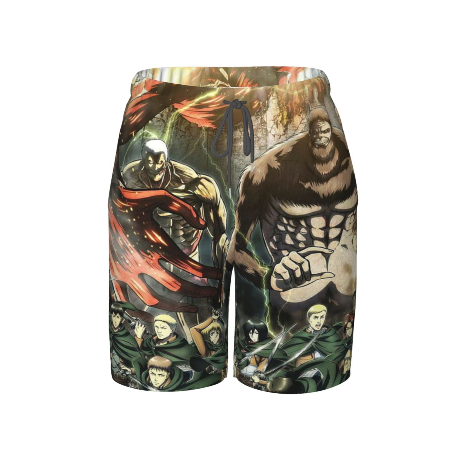Shingeki No Kyojin Attack On Titan Boy's Swim Trunks Quick Dry Board ...