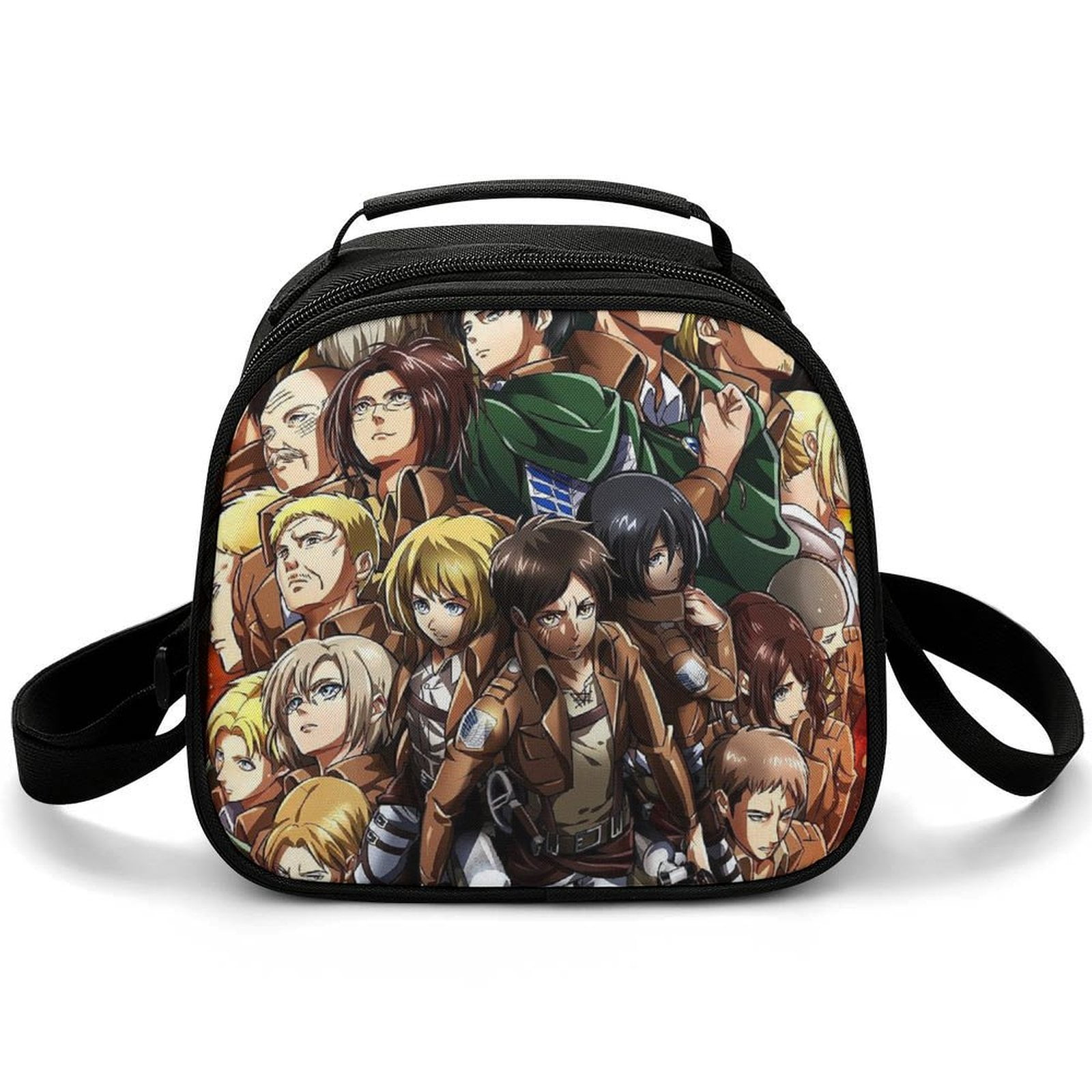 Shingeki No Kyojin Attack On Titan Insulated Lunch Bag Portable Lunch ...