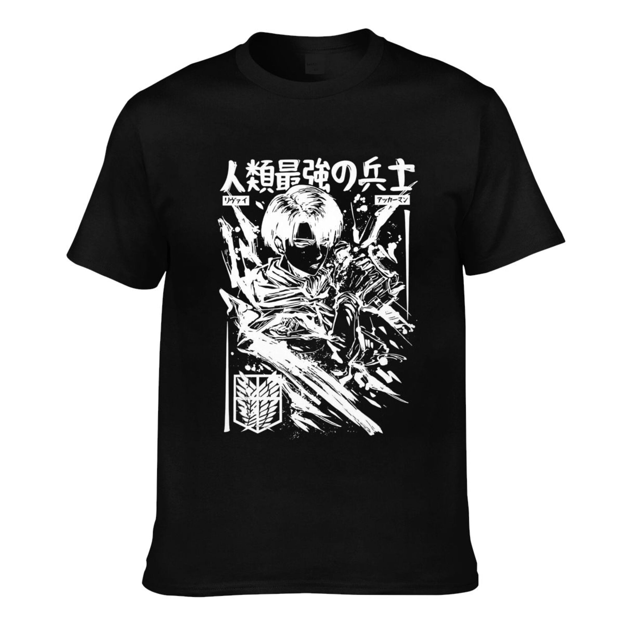 Shingeki no Kyojin Levi Ackerman AOT Anime Comic Shirt SSHHHH No One ...