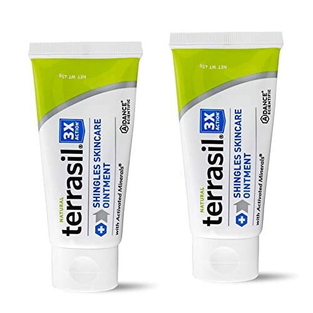 Terrasil Shingles Treatment Ointment - Relief for Herpes Zoster ...