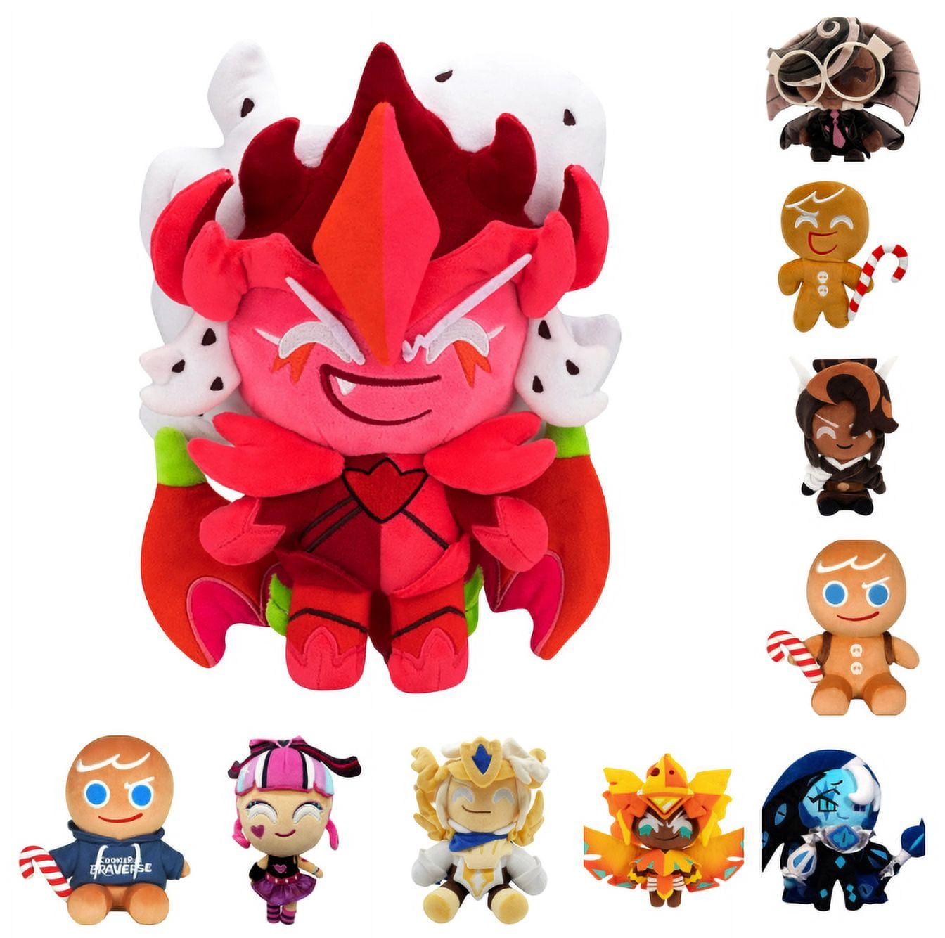 Shining Glitter Cookie Plush, 9.8" Plush Toy, Fun and Sparkling Stuffed ...