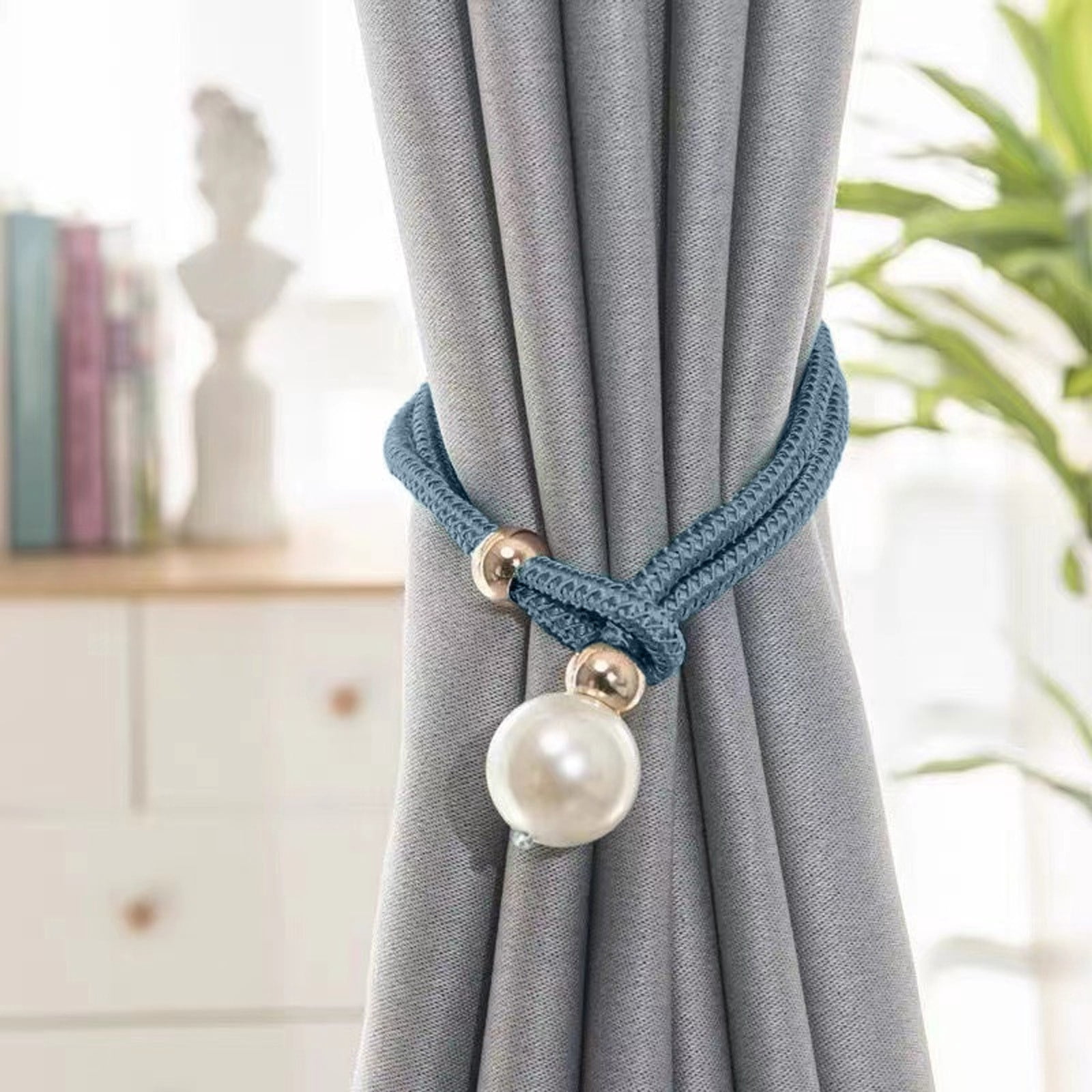 Shining Pearl Curtain Clip,Adjustable Curtain Holder,Night Pearl ...