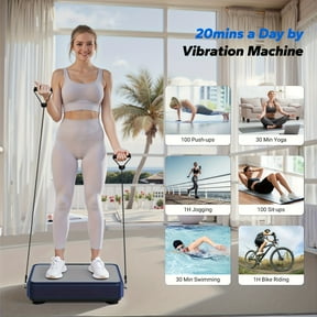 Nautilus Vibratone Pro Vibration Plate Full Body Fitness and Exercise ...
