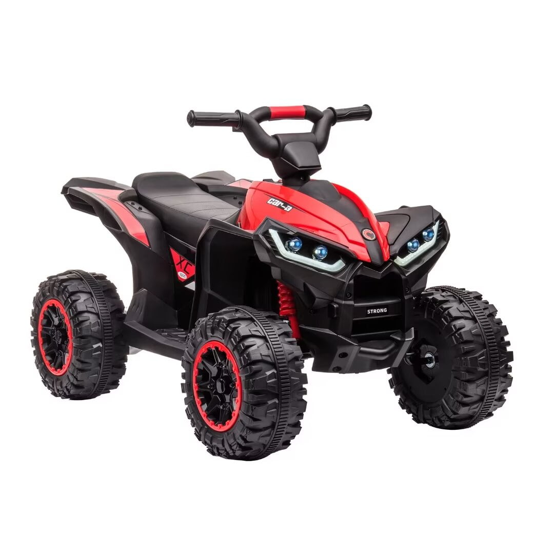 Shininglove Electric 12V Ride-On ATV for Kids, Powerful 2x35W Four ...