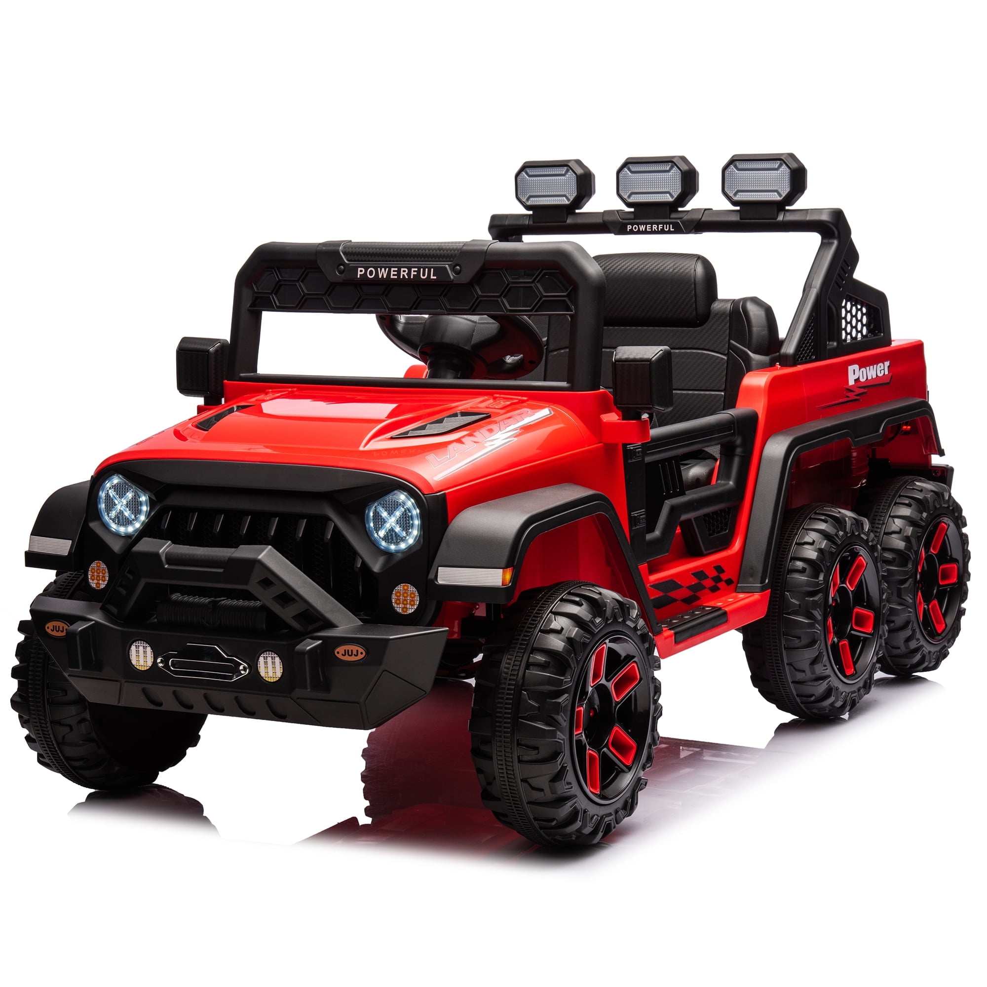 Shininglove 24V Kids Bettery Powered Ride on Car with Four Wheel Drive ...