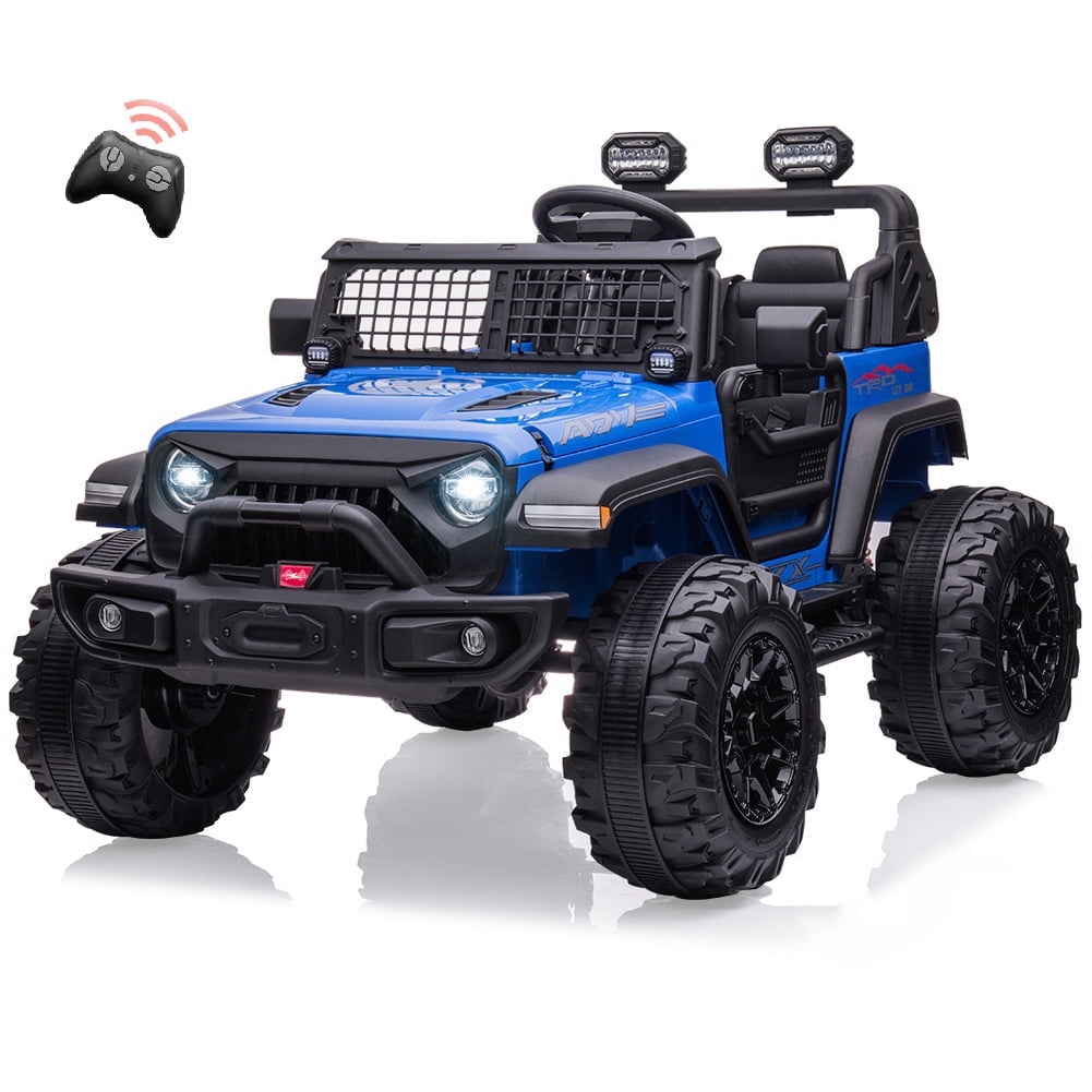 Shininglove 2 Seats Toddlers 24V Ride-on Truck with Parental Control ...