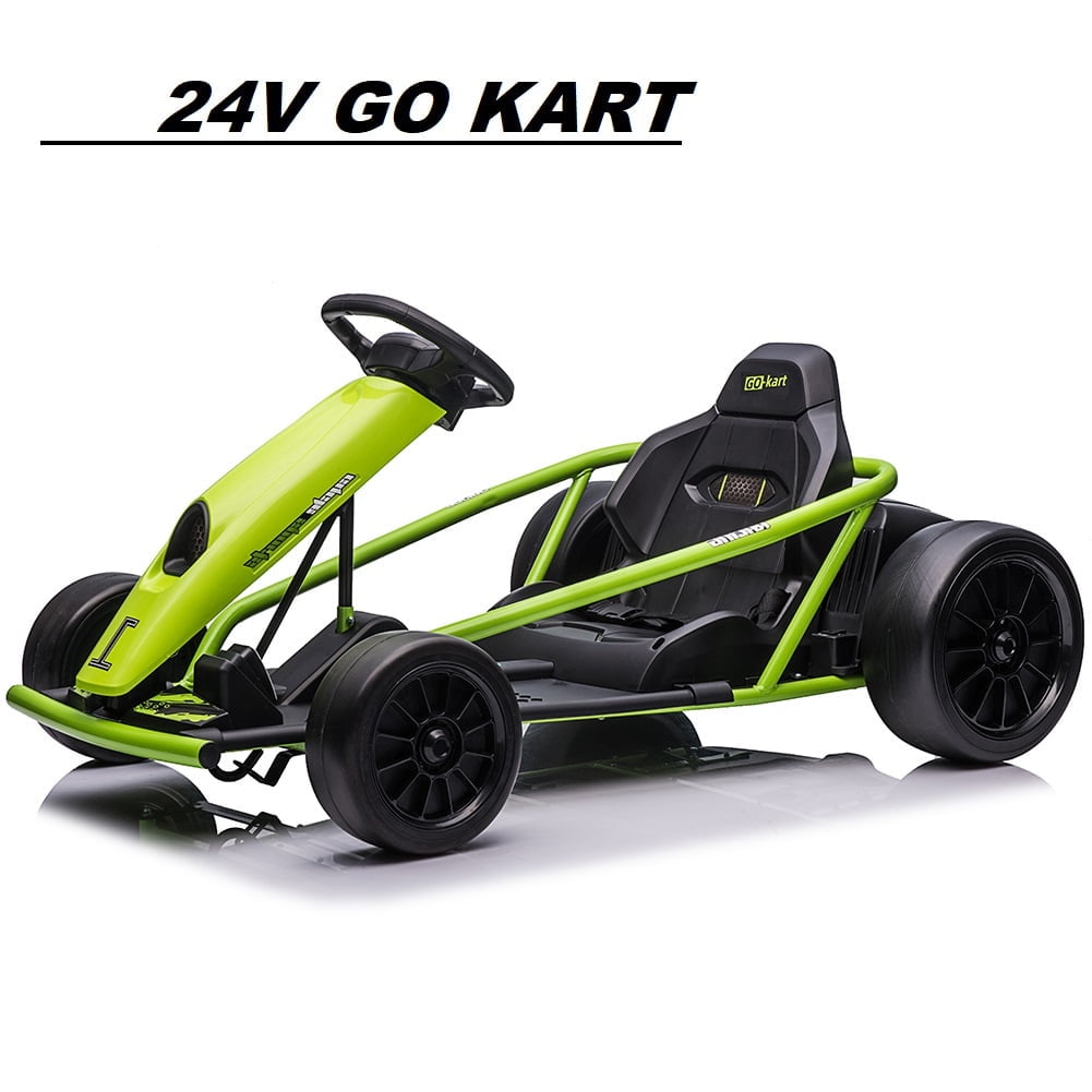 Free Shipping! Shininglove 24V Electric Go Kart for Kids, Battery ...