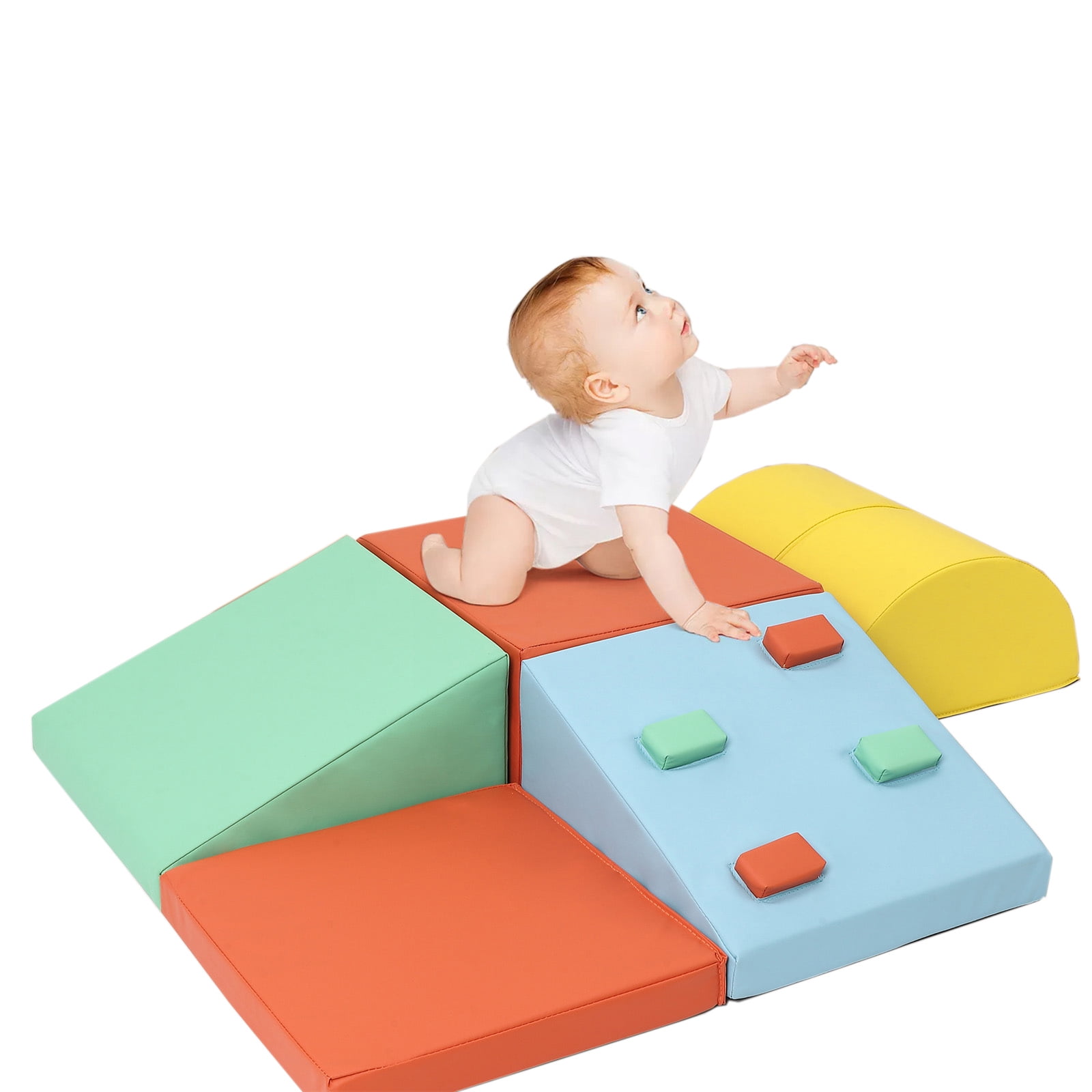 Shininglove 6pcs Playtime and Climb Multipurpose Playset for Infants ...