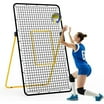 OLOV Sports Rebounder Net, 7x4 FT, Adjustable, Portable Training ...