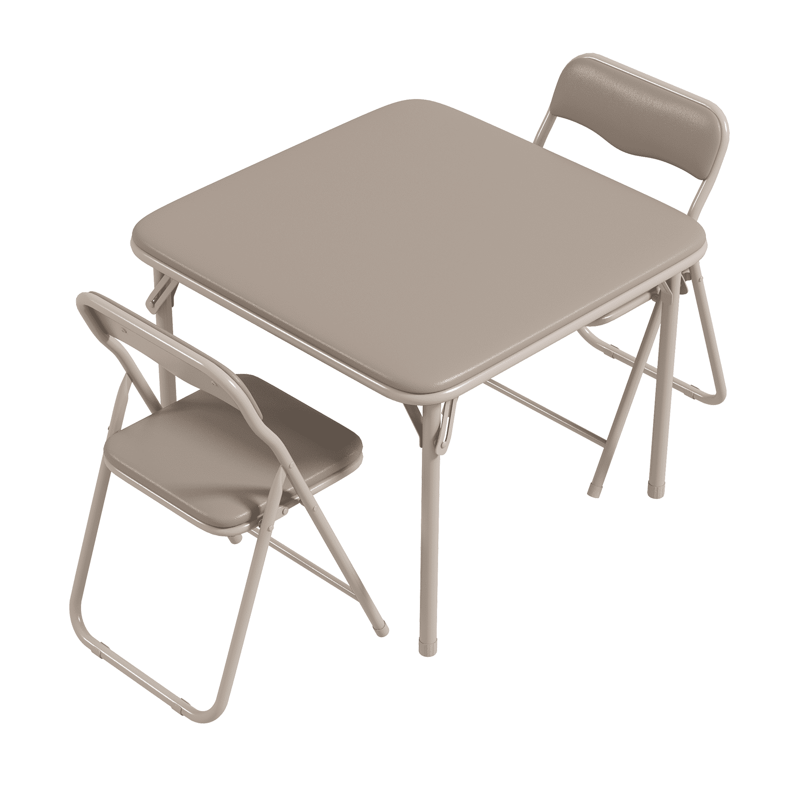 Shininglove Kids 3 Piece Folding Table and Chair Set, Folding and ...