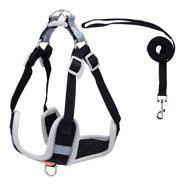 Walk Right Front Connected Dog Harness, Medium, Black - Walmart.com