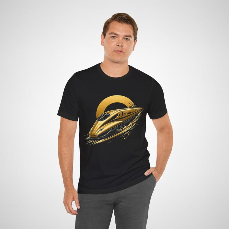Shinkansen Bullet Train Tee | Japanese Speed Train Tshirt Nippon Rail ...