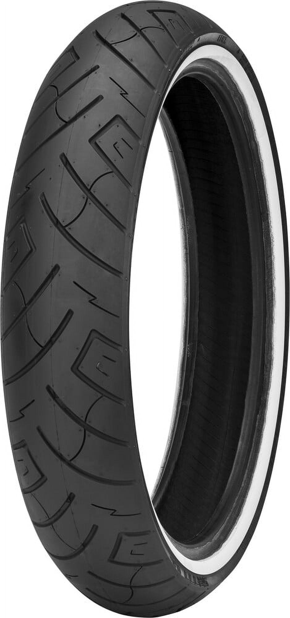 Shinko 777 Front Motorcycle Tire 90/90-21 (54H) White Wall For Triumph ...