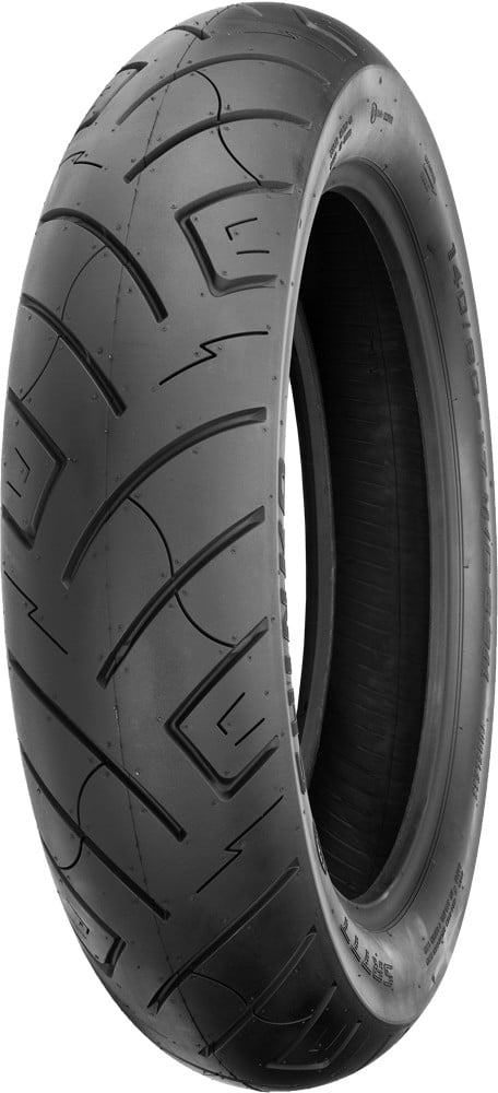 Shinko 777 Rear H.D. Motorcycle Tire 180/65B-16 (81H) Black Wall For ...