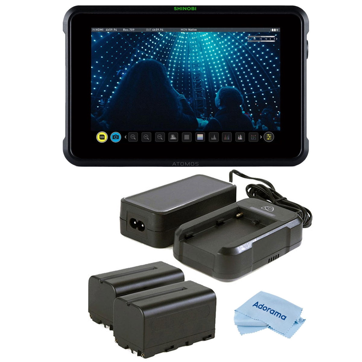 Atomos Shinobi 7" Full HD IPS Touchscreen HDR Photo and Video Monitor ...