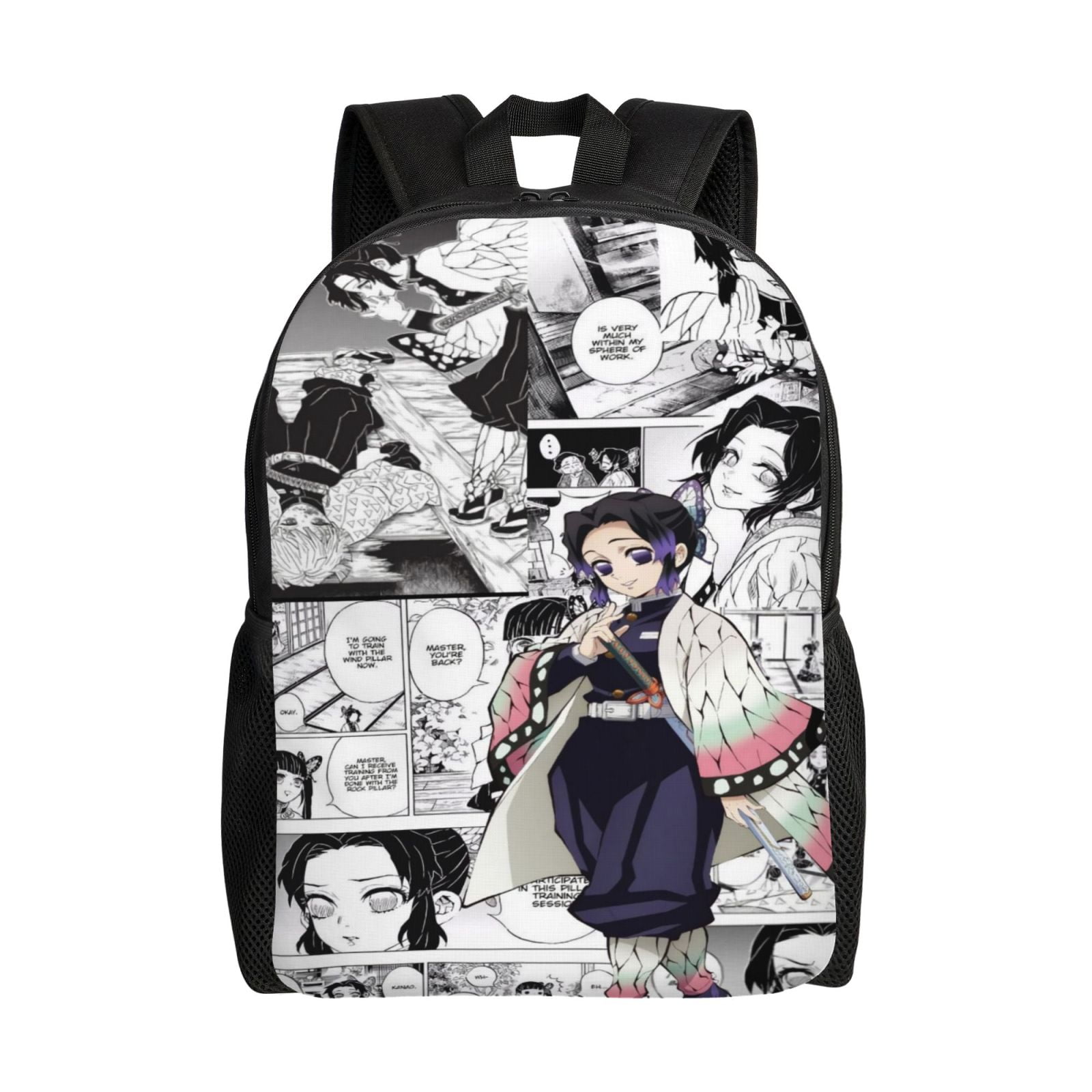 Shinobu Kocho Backpack Cartoon Casual Students Laptop Bags Bookbag ...