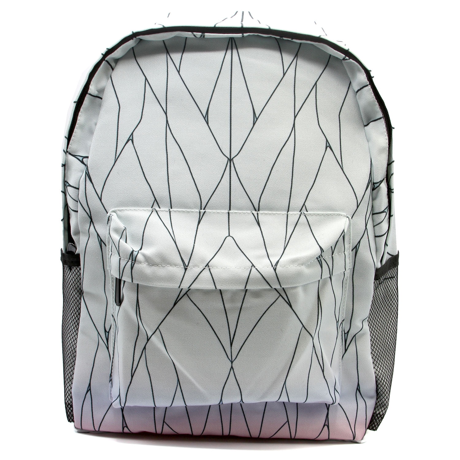 Shinobu Kocho Pattern Arch - Demon Slayer 17" School Backpack - Walmart.com