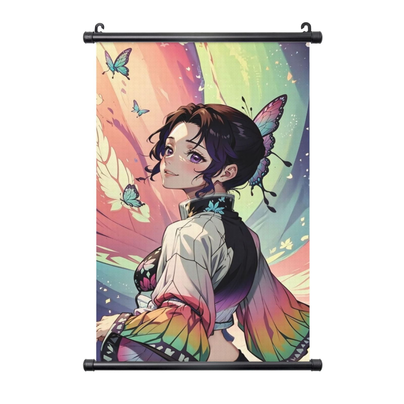 Shinobu Kocho Poster Plastic Shaft Wall Hanging Banner Painting Canvas ...