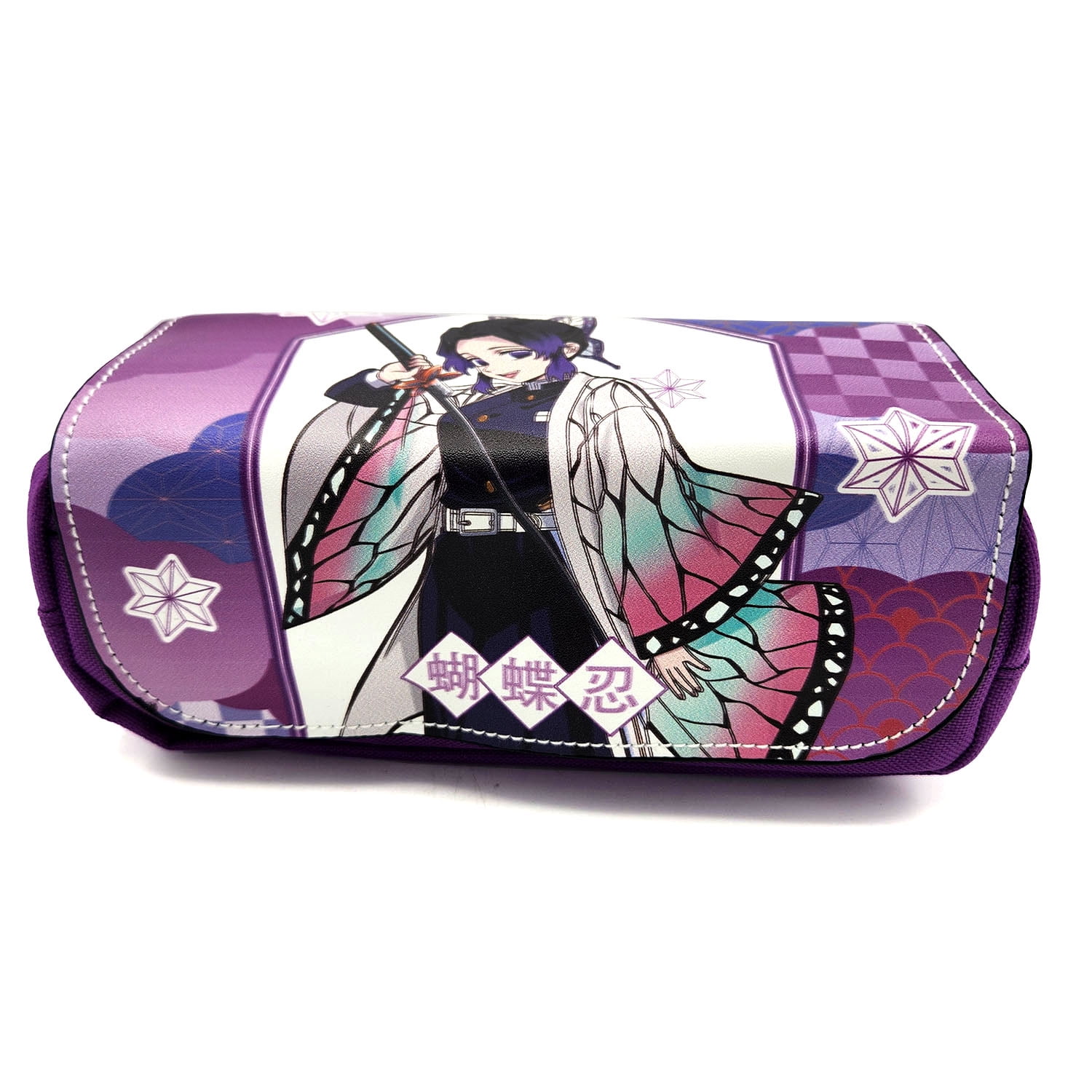 Shinobu Kocho Style A - Demon Slayer 7x4" Clutch Pencil Bag - Walmart.com