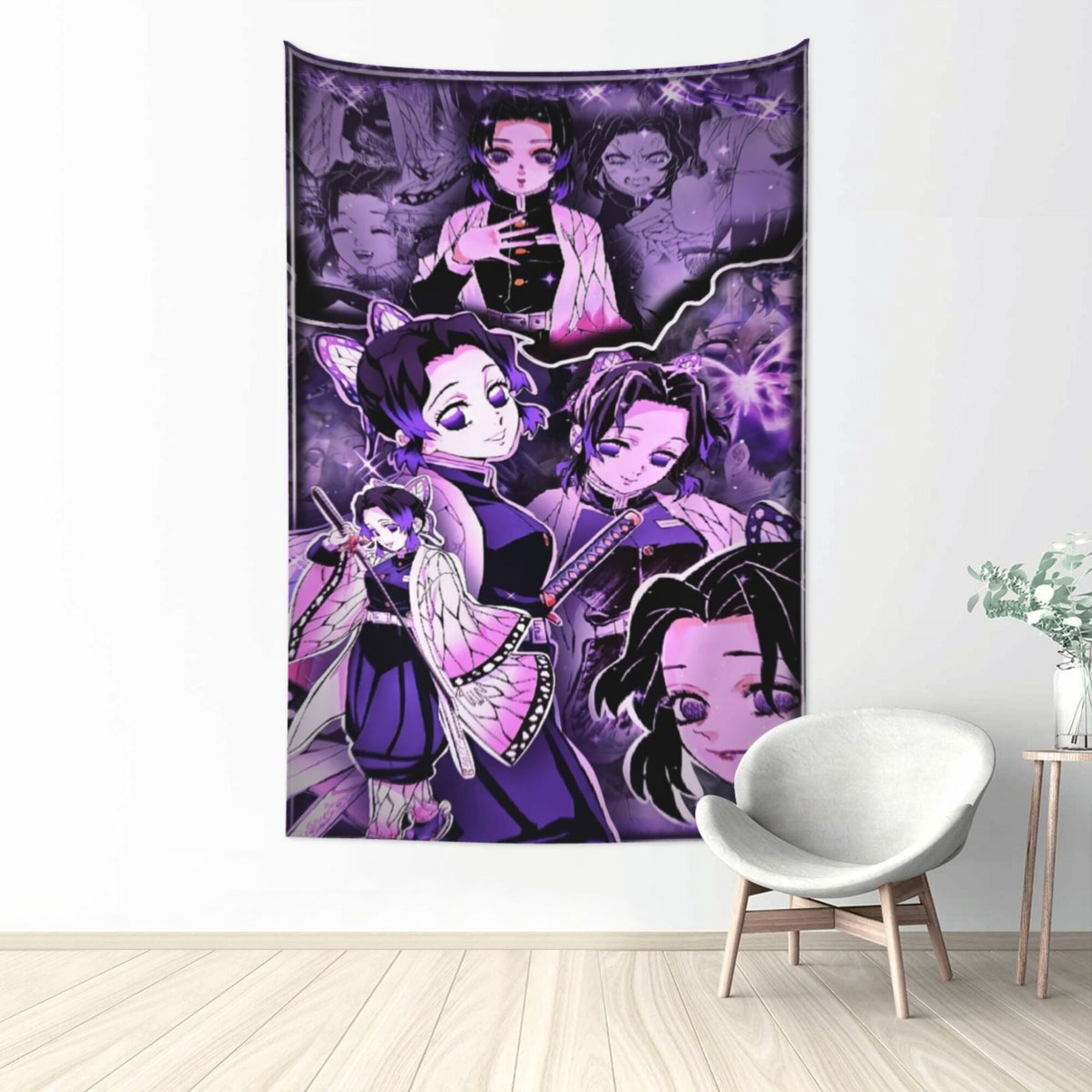 Shinobu Kocho Tapestry Aesthetic Wall Hanging for Living Room Bedroom ...