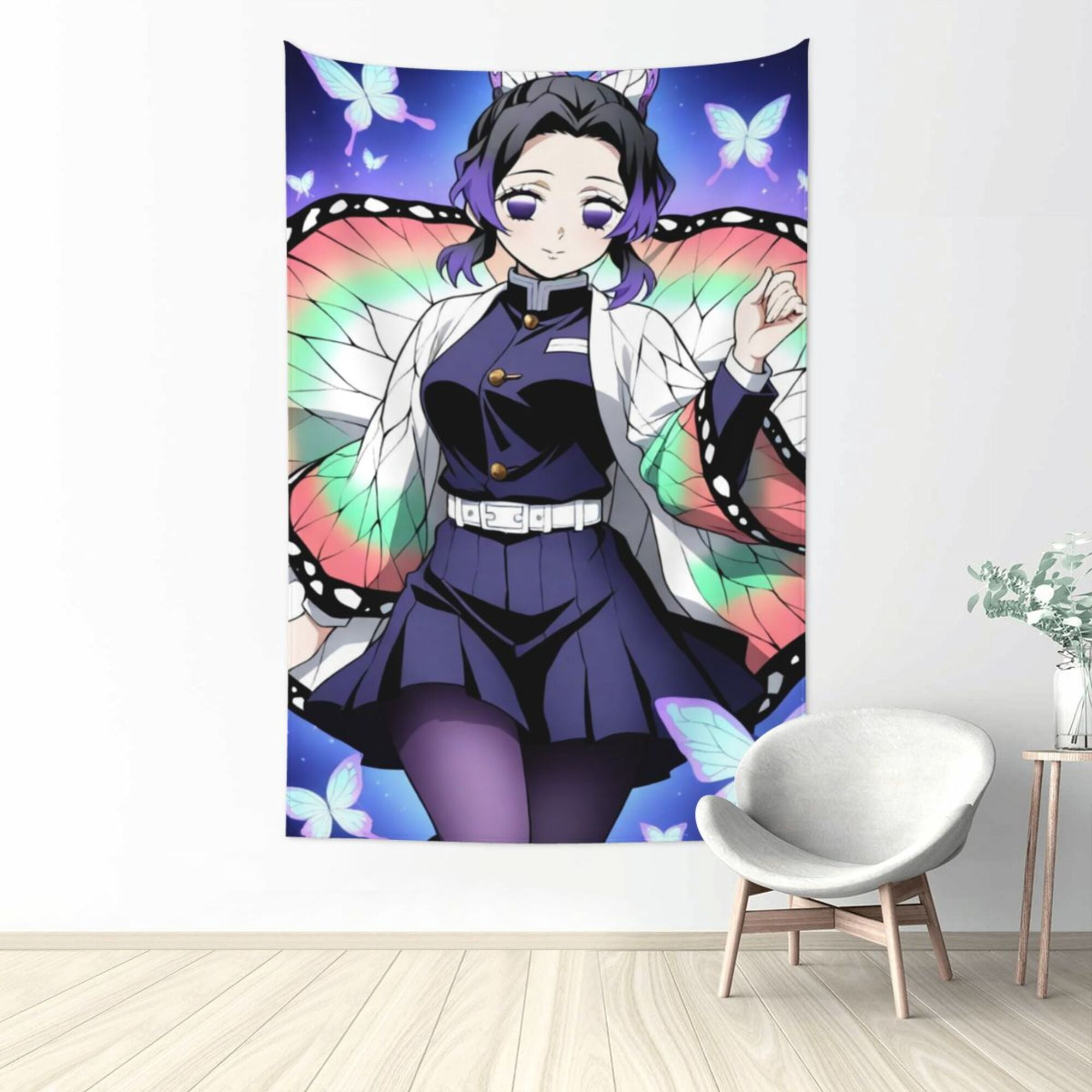 Shinobu Kocho Tapestry Aesthetic Wall Hanging for Living Room Bedroom ...