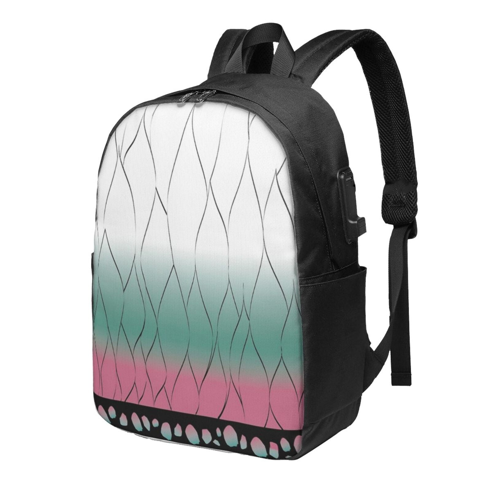 Shinobu Pattern Backpack Fashion Travel Backpack Laptop Backpack 17 ...
