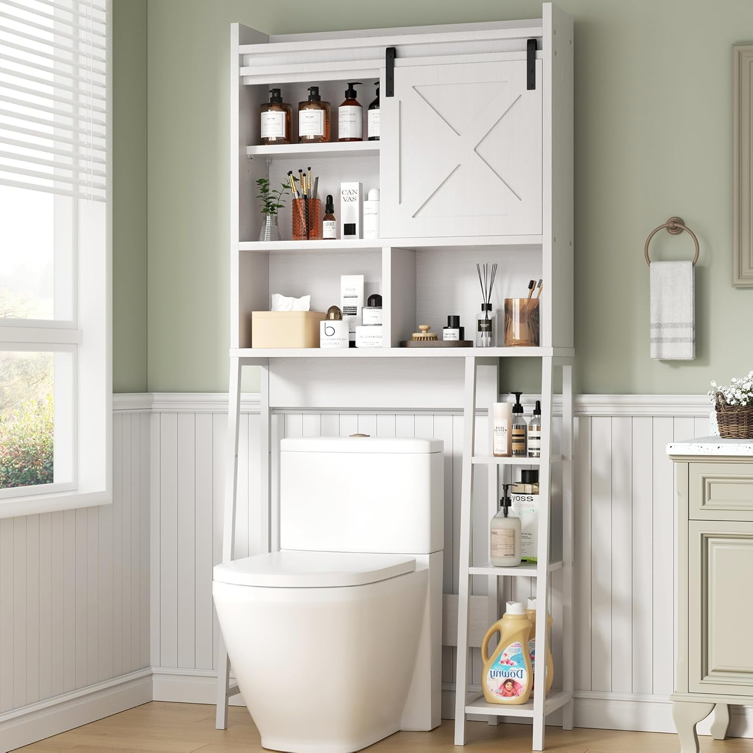 Shintenchi Over The Toilet Storage Cabinet, Bathroom Storage Cabient ...