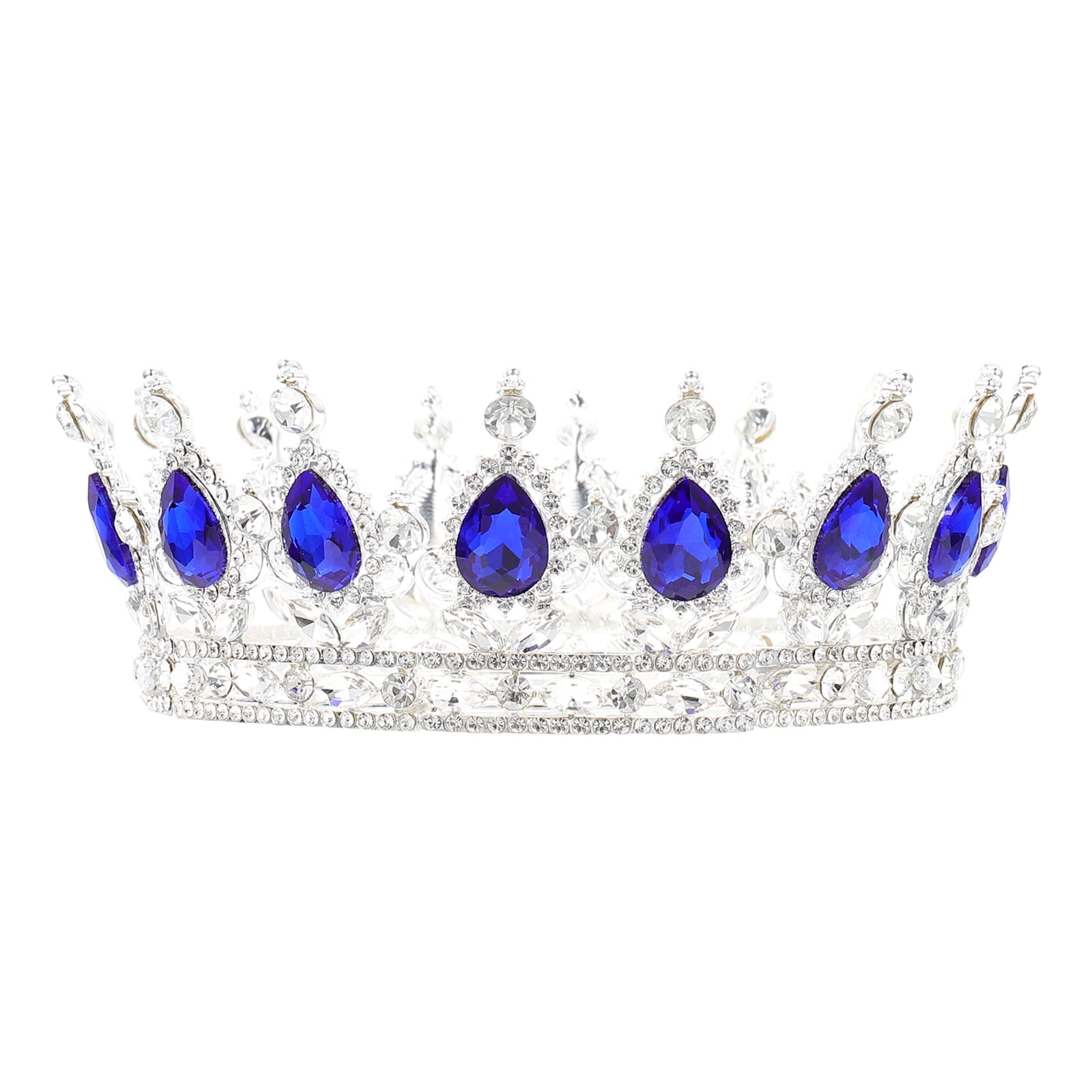 Shiny Bride Crown Headwear Bridal Veil Bachelorette Party Miss ...