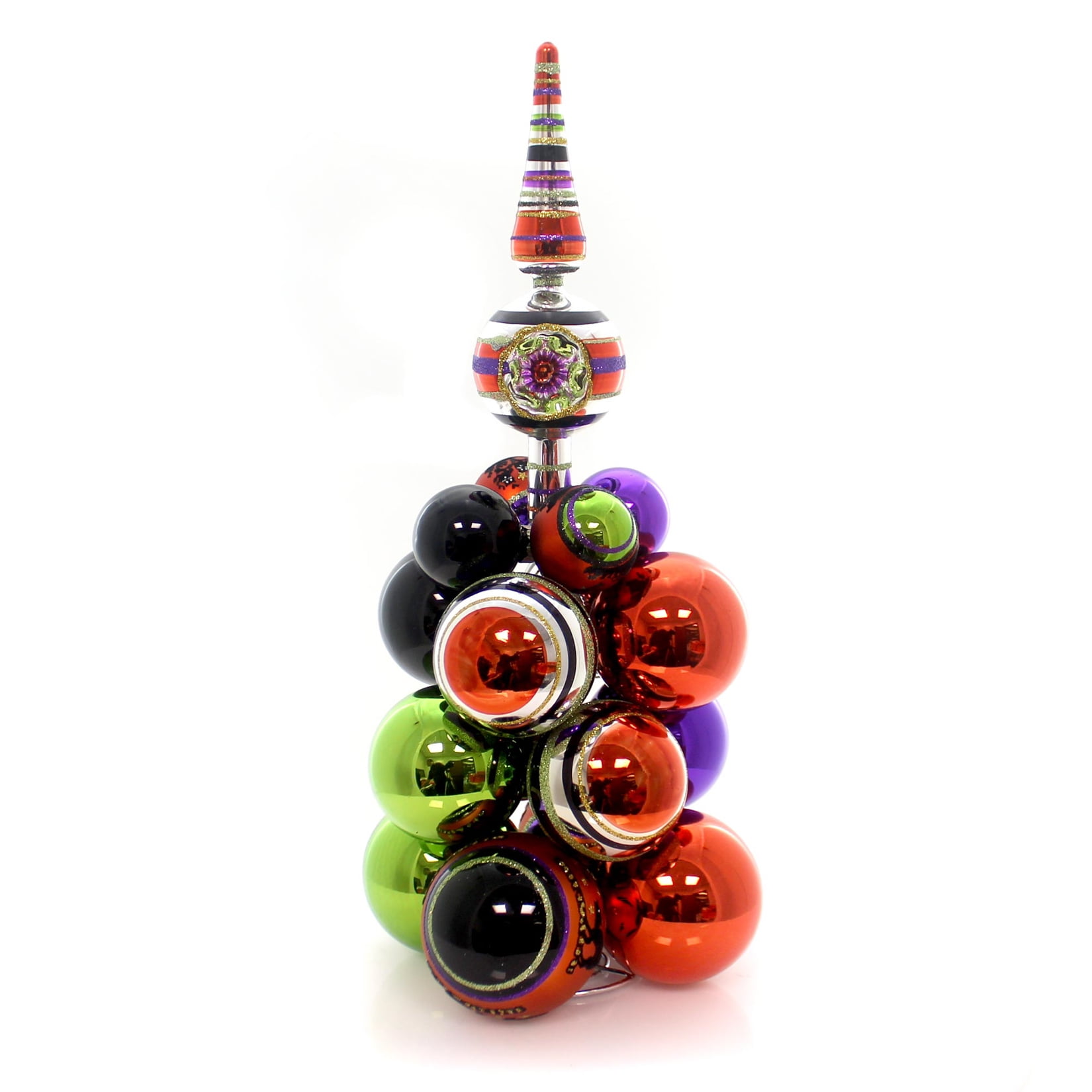 Shiny Brite Halloween Cluster Tree Glass Shiny Brite Halloween 4026982 ...