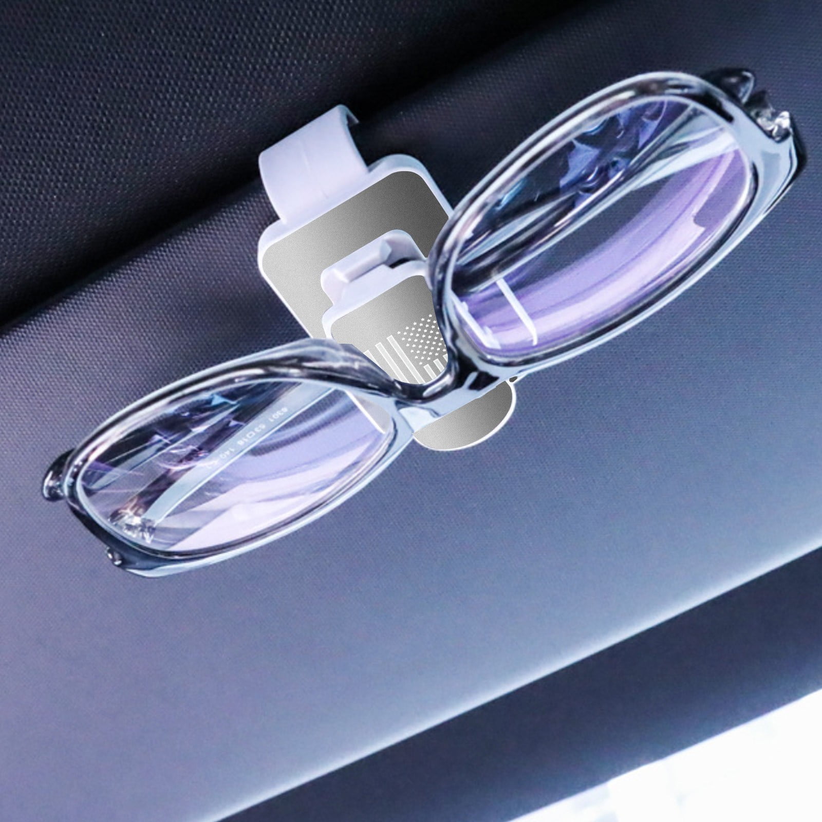 Shiny Car Stuff in Clearance Car Mounted Glasses Clip Sunglasses Box ...