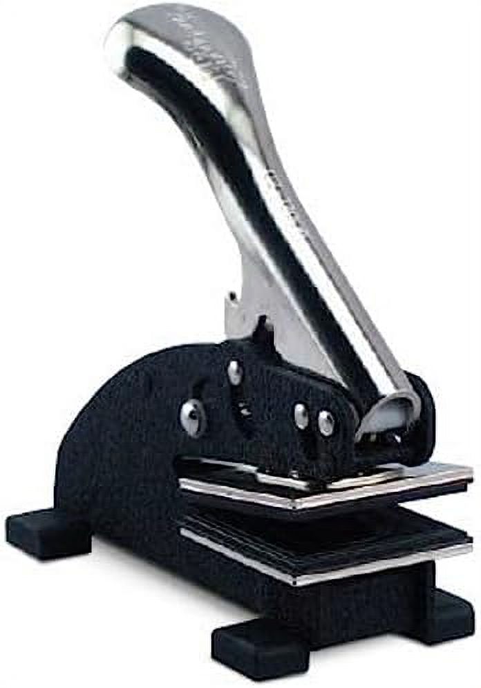 Shiny Custom Logo Desk Embosser Seal - 1" x 2" Rectangular Personalized ...