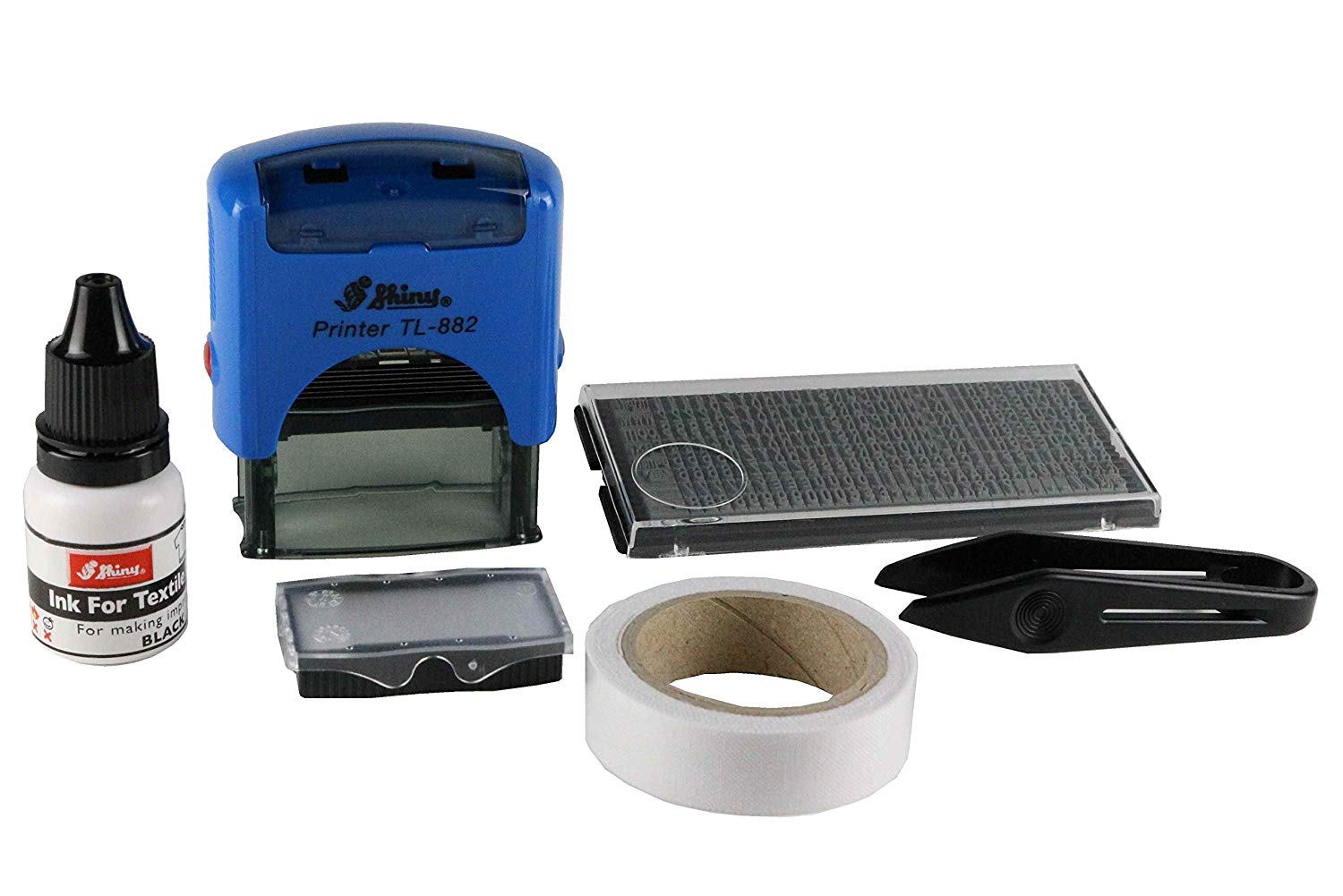 Shiny Fabric Stamp Kit (TL-882) - Walmart.com