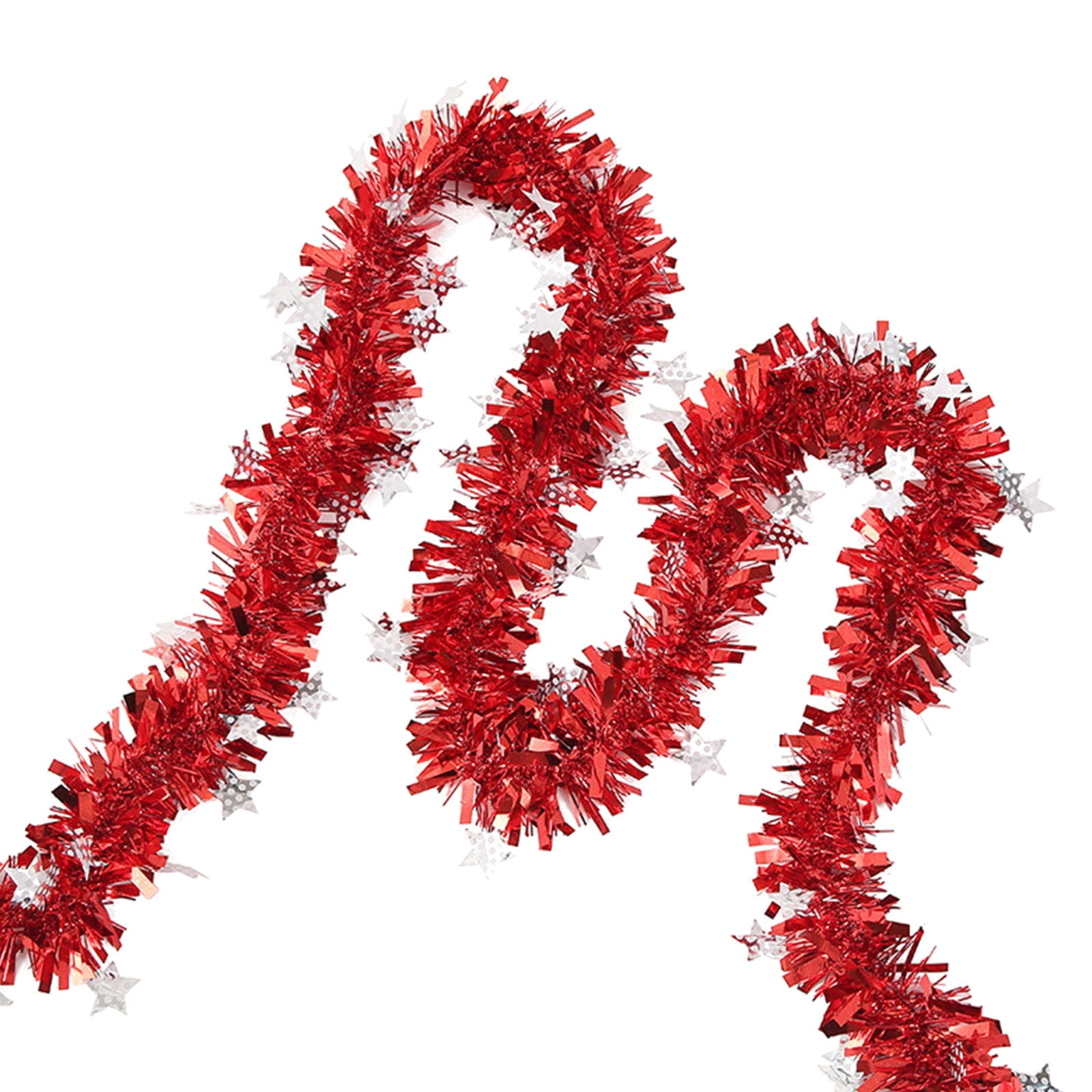 Shiny Garland for Christmas Decorations Artificial Wreaths Xmas Tree ...