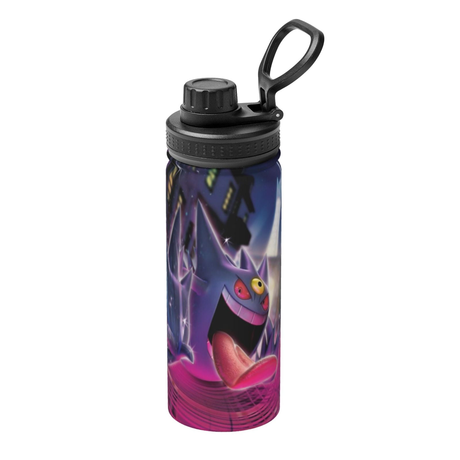 Shiny Gengar Sports Insulated Water Bottles Kettle Stainless Steel ...