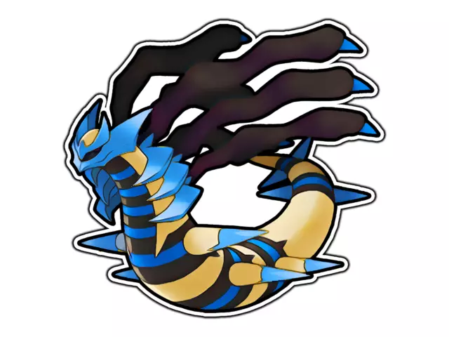 Shiny Giratina Origin Waterproof Sticker Phone Decal Water Bottle ...