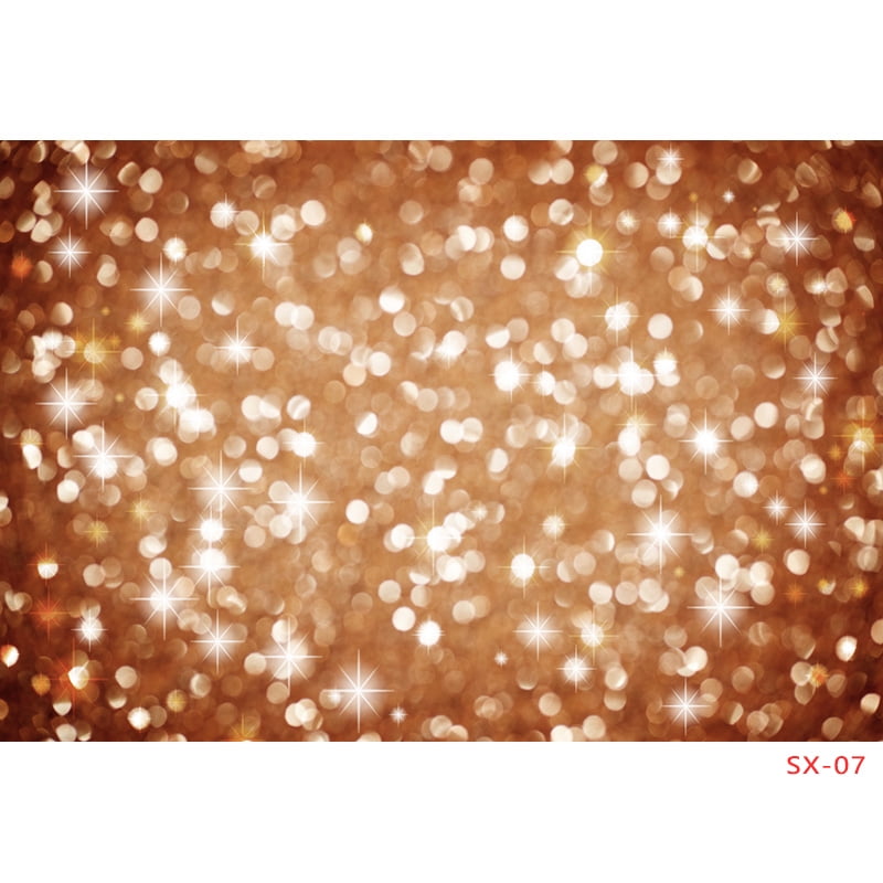 Shiny Gold Flash Christmas Photography Backdrops Facula Defocus ...