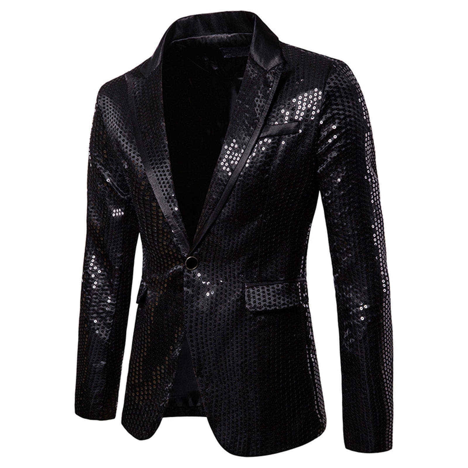 Shiny Gold Shiny Shiny rated Blazer Jacket for Men Night Club ...