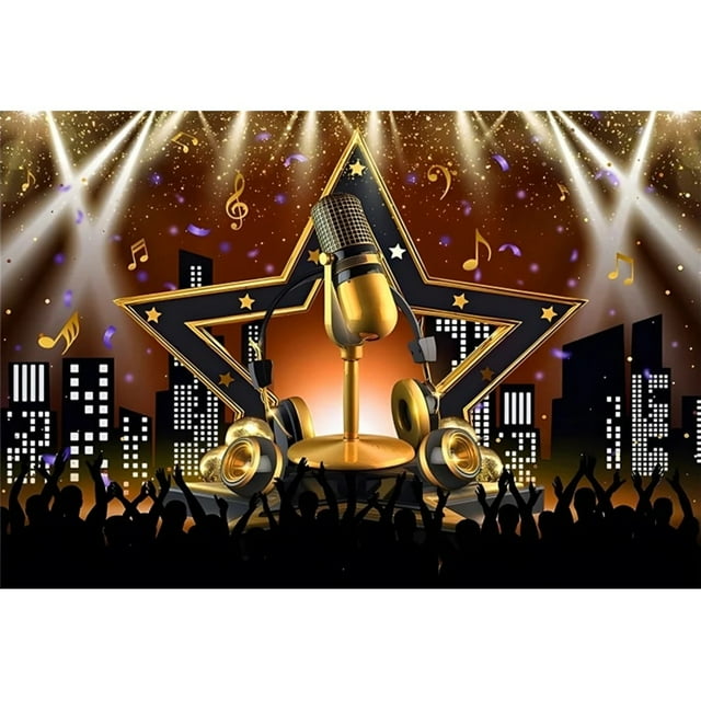 Shiny Gold String Dots Disco Birthday Carnival Party Ball Stage ...