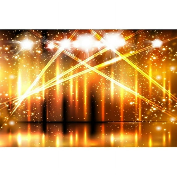 Shiny Gold String Dots Disco Birthday Carnival Party Ball Stage ...