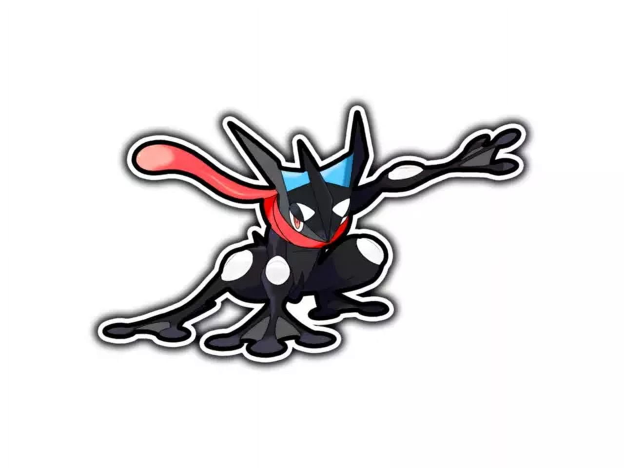 Shiny Greninja Waterproof Sticker Phone Decal Water Bottle Stickers Car ...