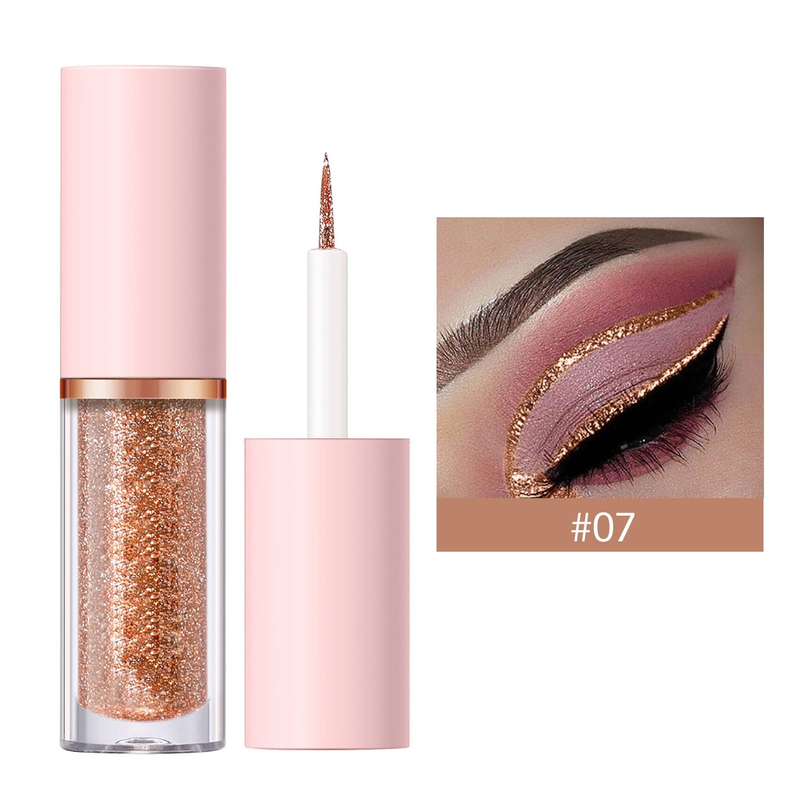 Shiny Liquid Eyeliner | Glitter Eye Makeup Pen | Pearl Light ...