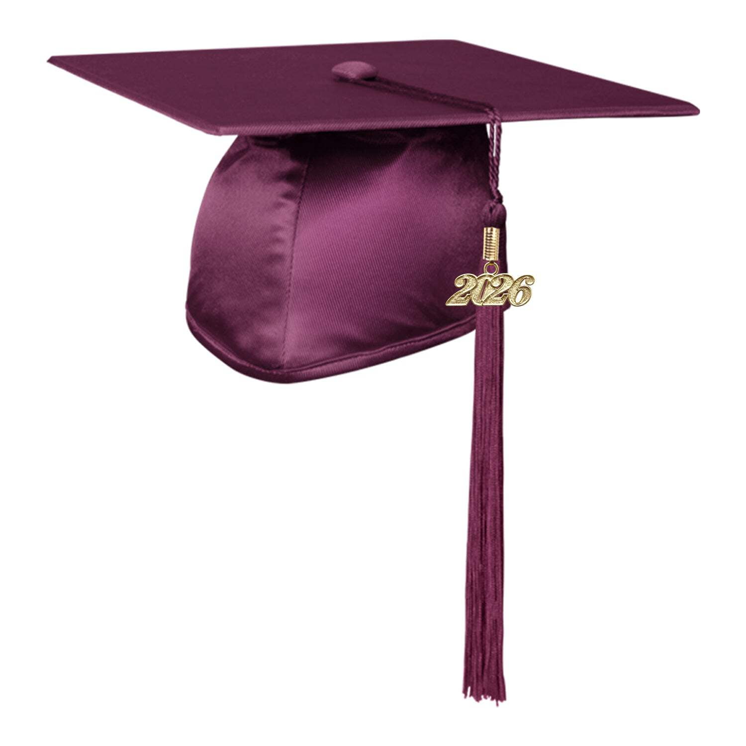 Endea Graduation Shiny Maroon Graduation Cap Tassel - Walmart.com