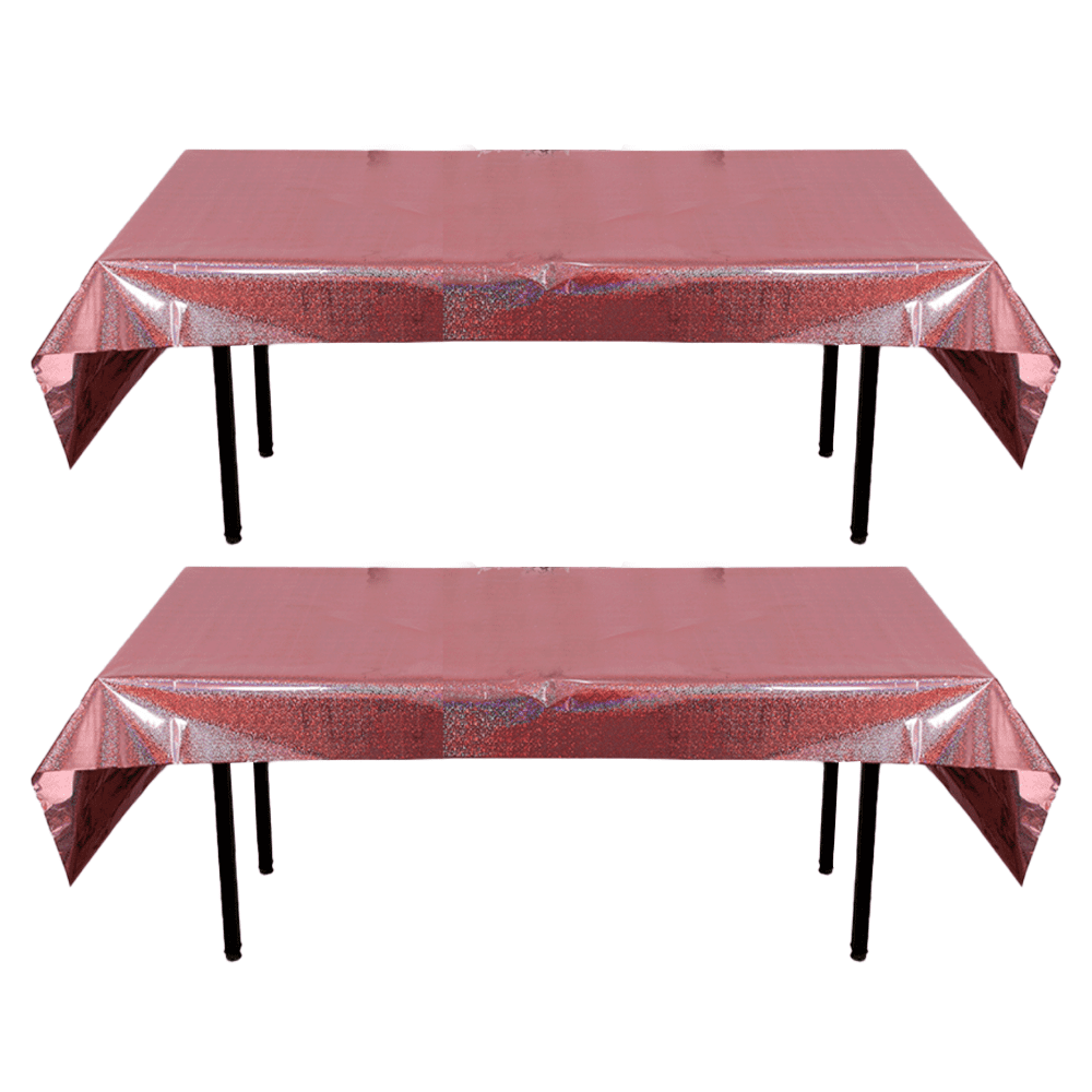 Shiny Plastic Table Cover, 1m x 2.7m, Perfect for Party Decorations ...