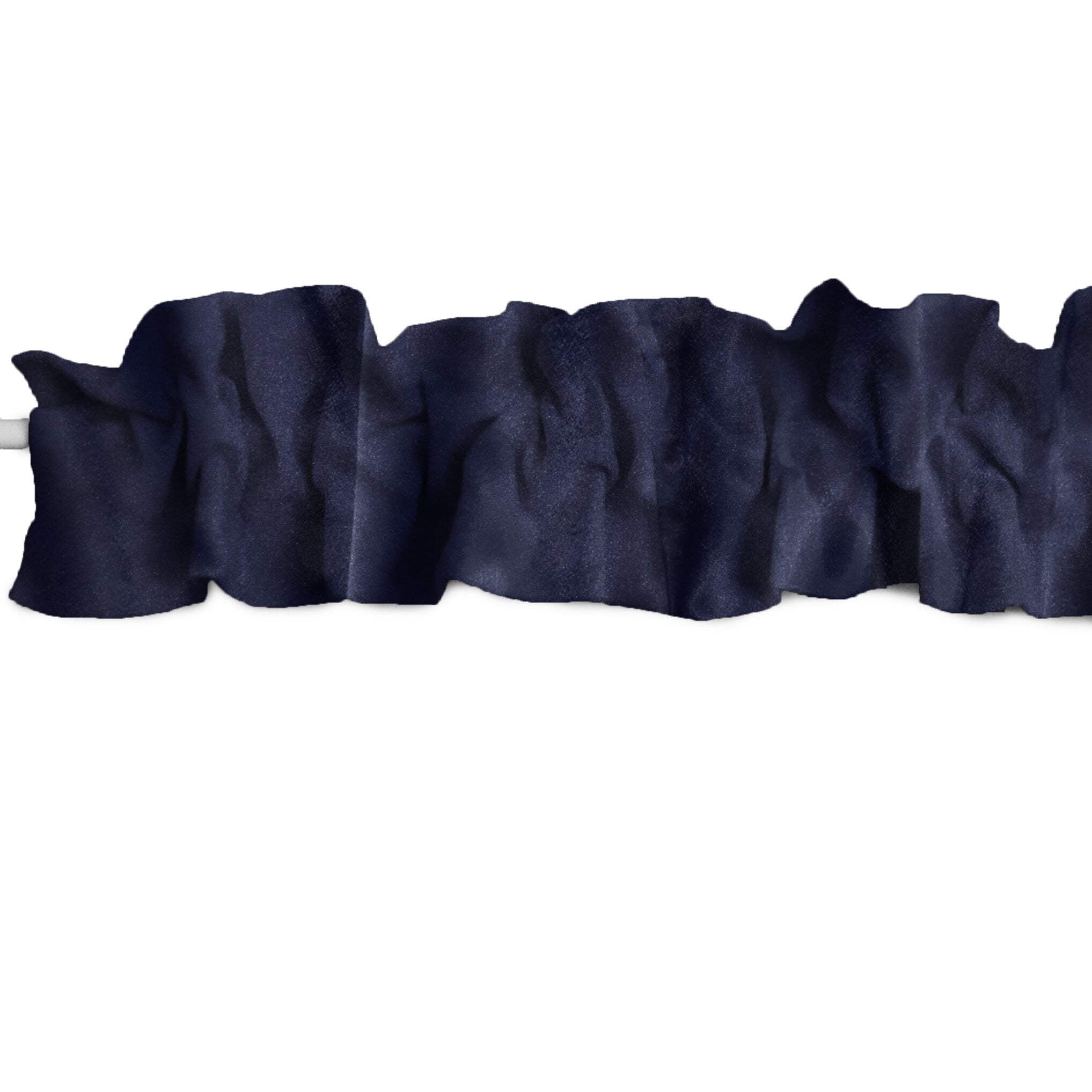 Shiny Smooth Satin Solid Curtain Sleeve Topper Window Treatment ...