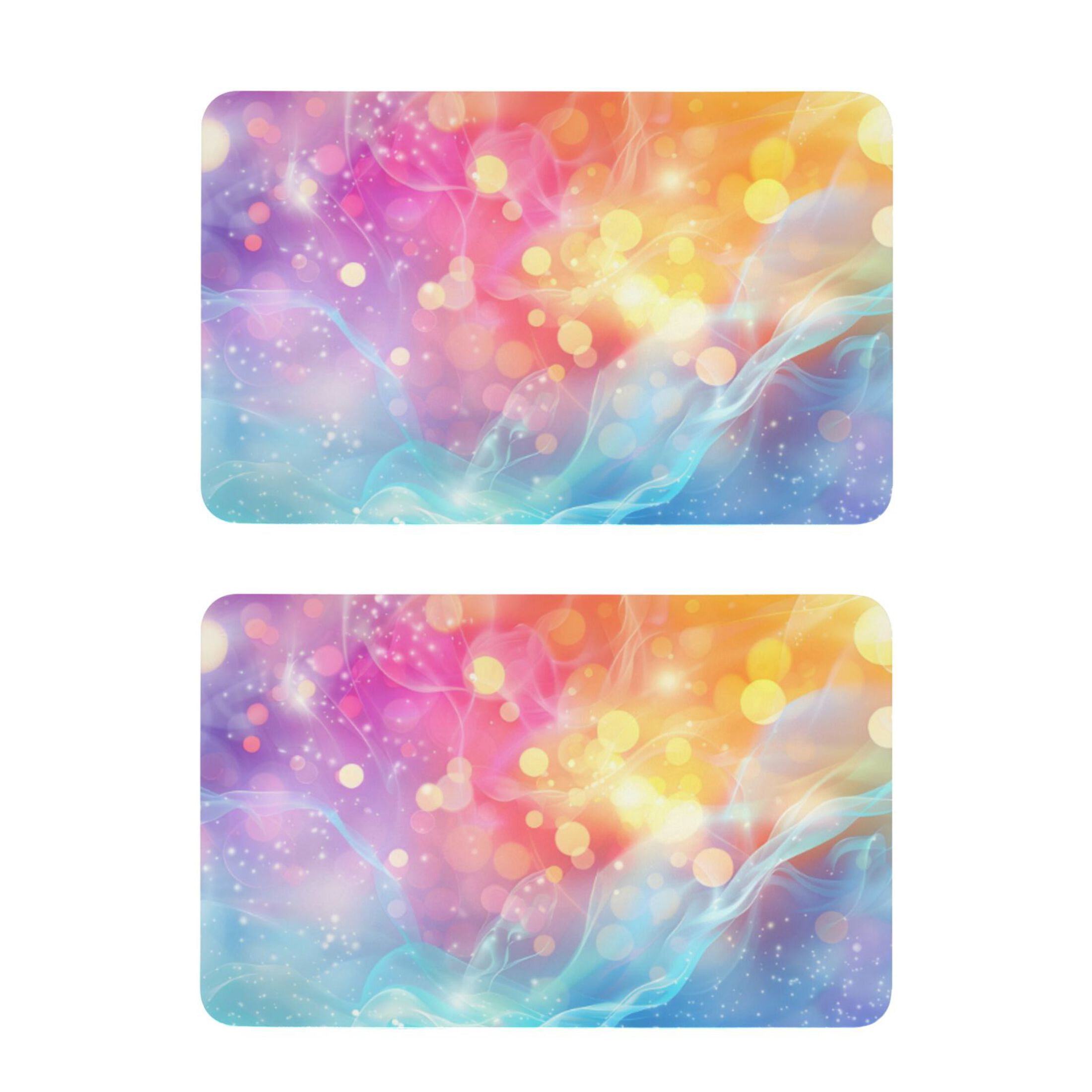 Shiny Summer Water Refrigerator Magnet Stickers Square Fridge Magnetic ...